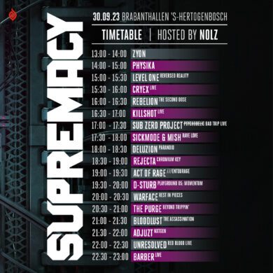 » Check the timetable for Supremacy 2023 here!